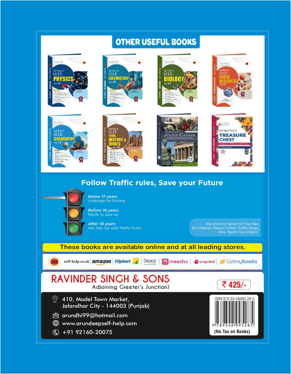 Arun Deep’s Self-Help To ICSE Geography Class 10 (2026–27 Revised ...