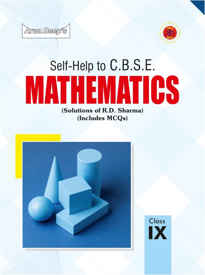 Arundeep Self-Help to CBSE Mathematics Class 9 (2026–2027) Solutions of ...