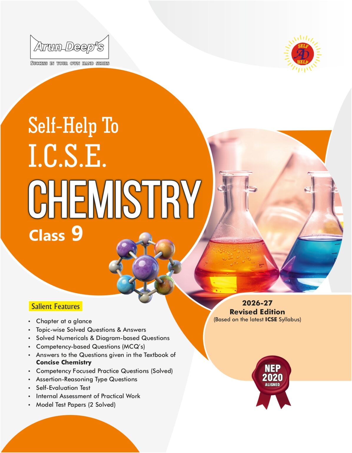 Arundeep Self-Help to ICSE Chemistry Class 9 (2026–2027 Revised Edition ...